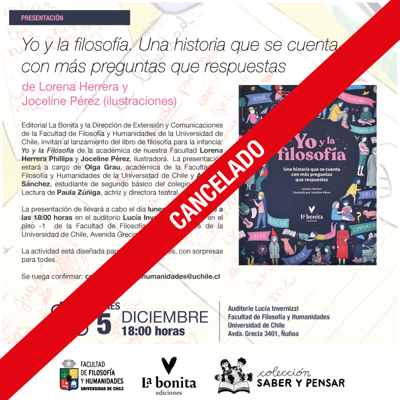 ACTIVIDAD CANCELADA: 'Yo y la filosofía. Una historia que se cuenta con ...