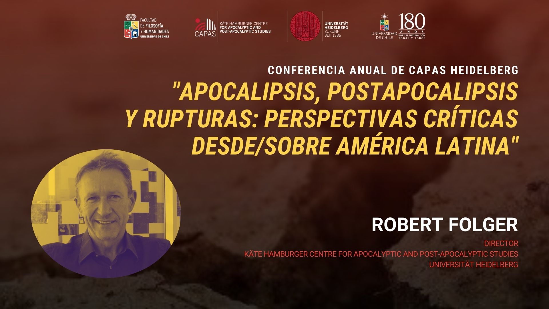 Entrevista a Robert Folger, director de CAPAS - Facultad de Filosofía y ...